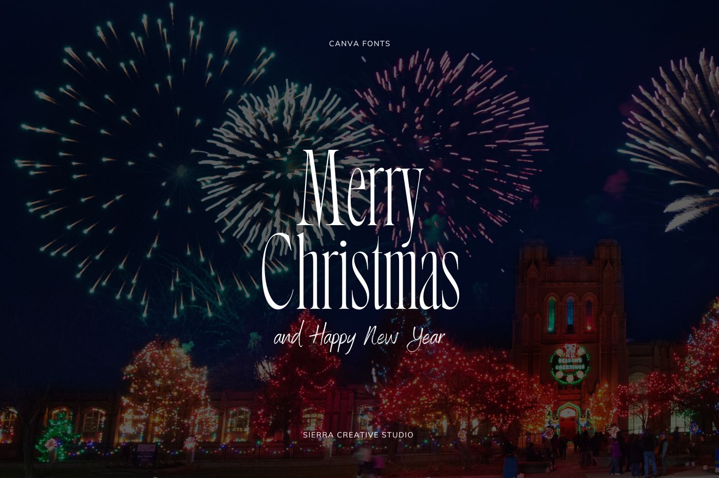 35 Christmas Font Pairing Ideas You Will Love in Canva – Sierra Creative Studio